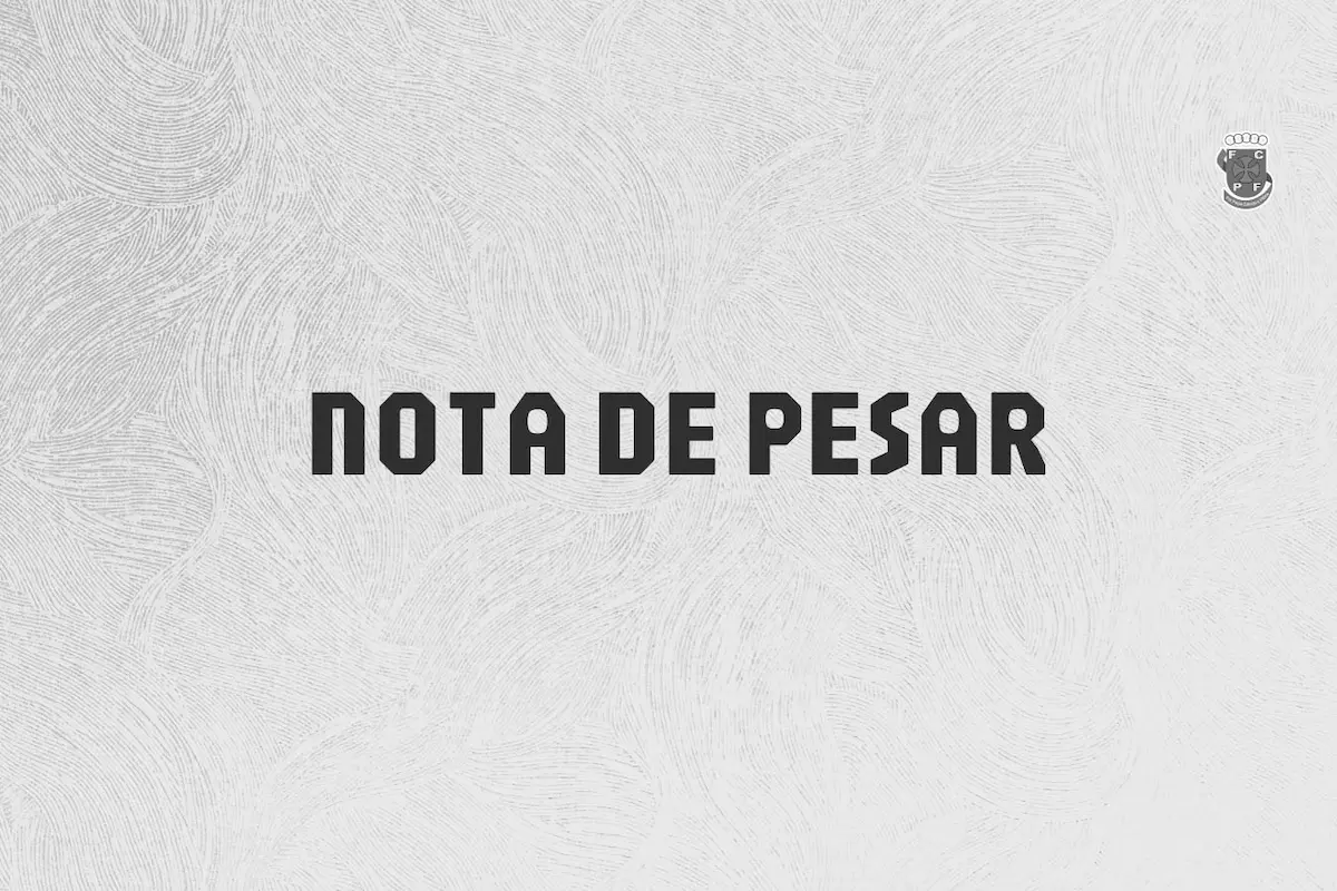 Nota de Pesar: Diogo Jota e André Silva - FC Paços de Ferreira